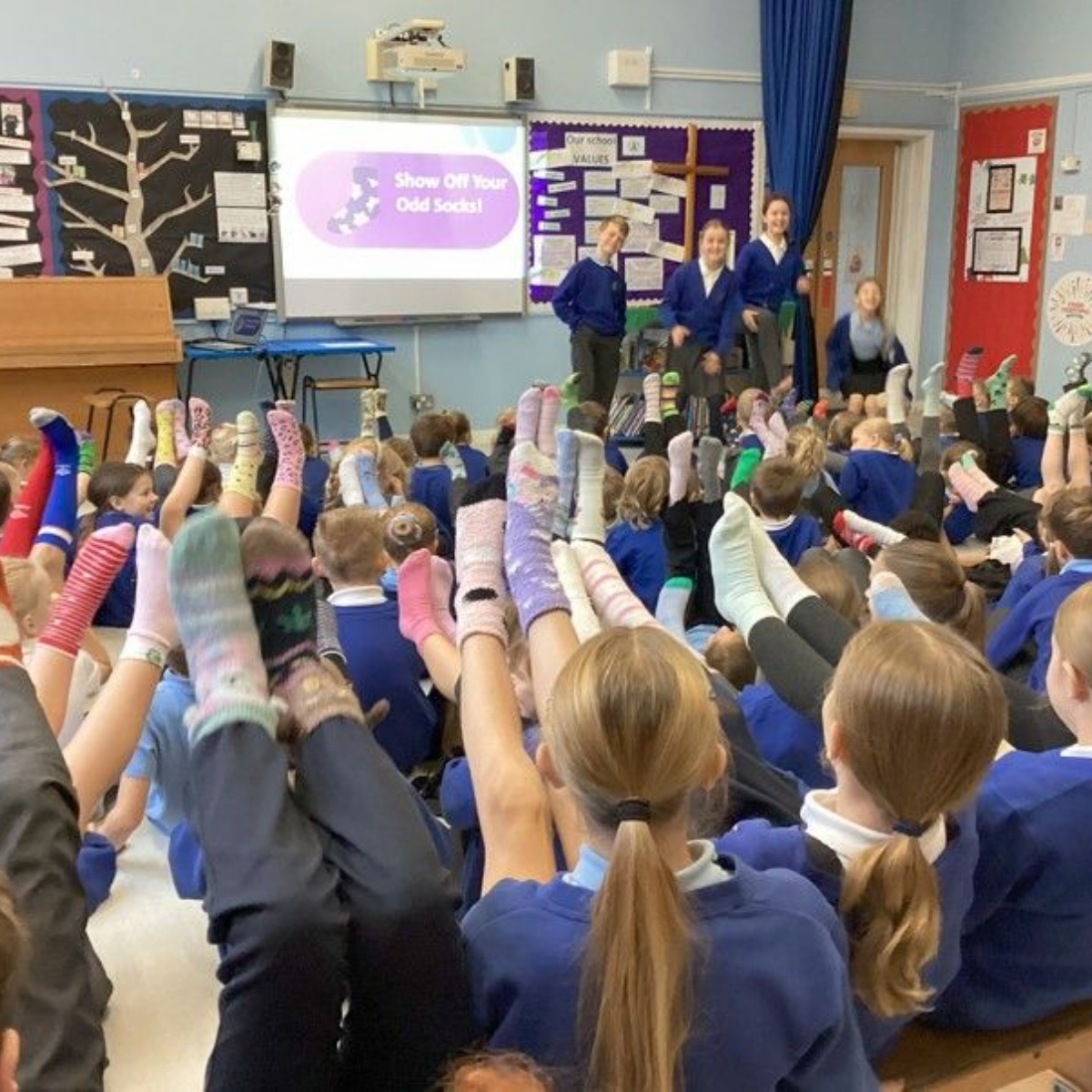 Chelmondiston Church of England Primary School - Odd Sock Day - Anti ...